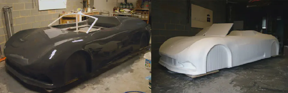 construction foam car