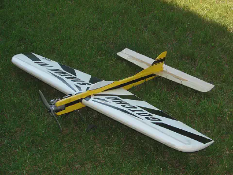 polystyrene rc plane